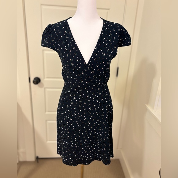 Brandy Melville | Dresses | Brandy Melville Floral Wrap Dress | Poshmark